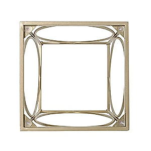 Christopher Knight Home Bennion End Table, Champagne Gold + Clear