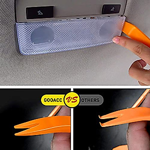 GOOACC 240PCS Bumper Retainer Clips Car Plastic Rivets Fasteners Push Retainer Kit Most Popular Sizes Auto Push Pin Rivets Set -Door Trim Panel Fender Clips for GM Ford Toyota Honda Chrysler