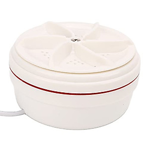 Hztyyier Portable Washing Machine, USB Powered Portable Ultrasonic Turbine Washer for Home, Business, Travel, College Room