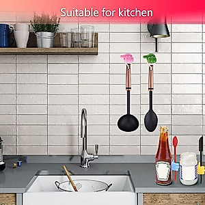 20 Pcs Self Adhesive Silicone Thumb Hooks – Multifunction Thumb Up Wall Hooks for Cable Clip, Key Holder, Wire Management, Small Command Hooks – Versatile Wall Hangers