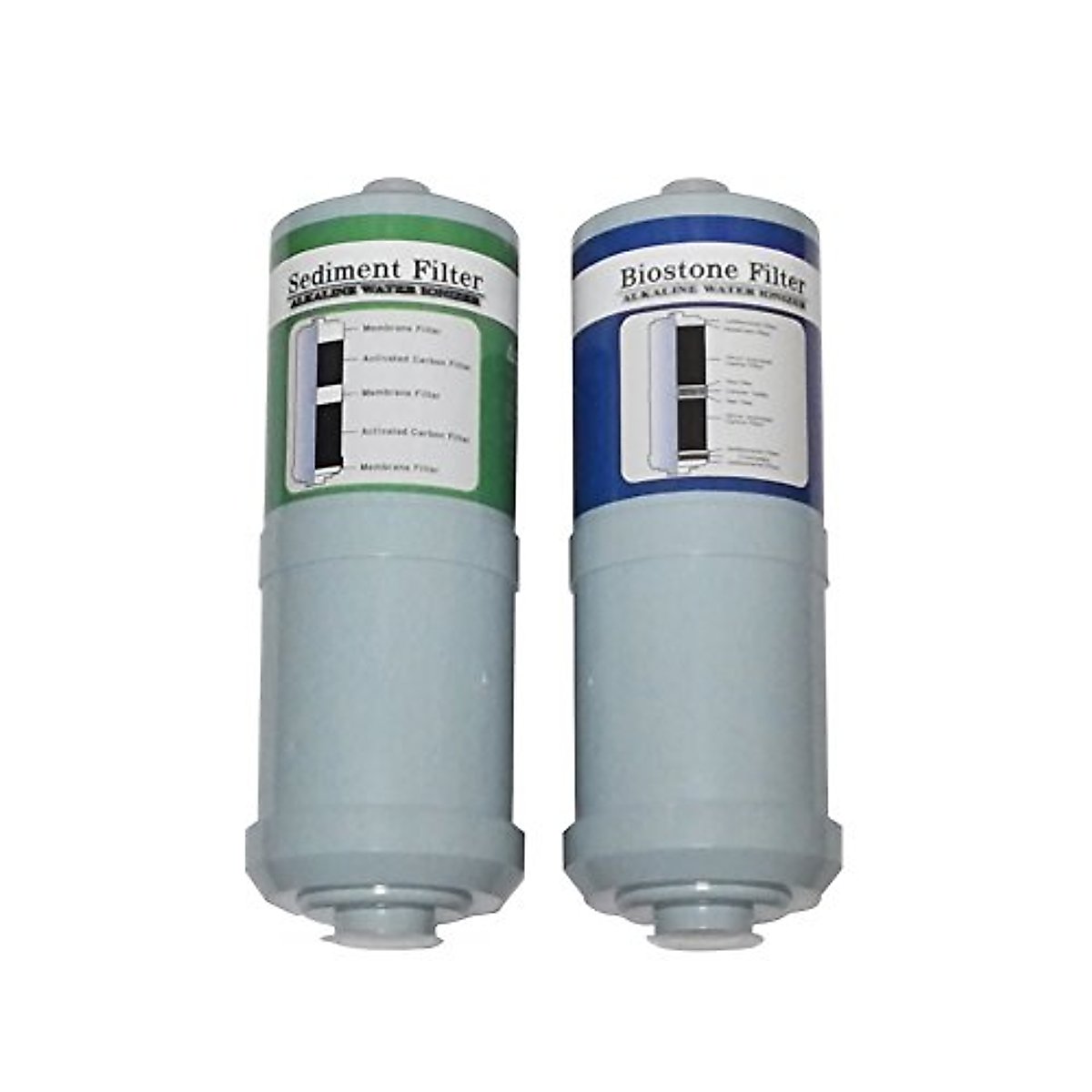 IonHiTech Replacement Filter Set Compatible with Jupiter Ionways ATHENA JS205 Water Ionizer (NOT Compatible with H2 Model)