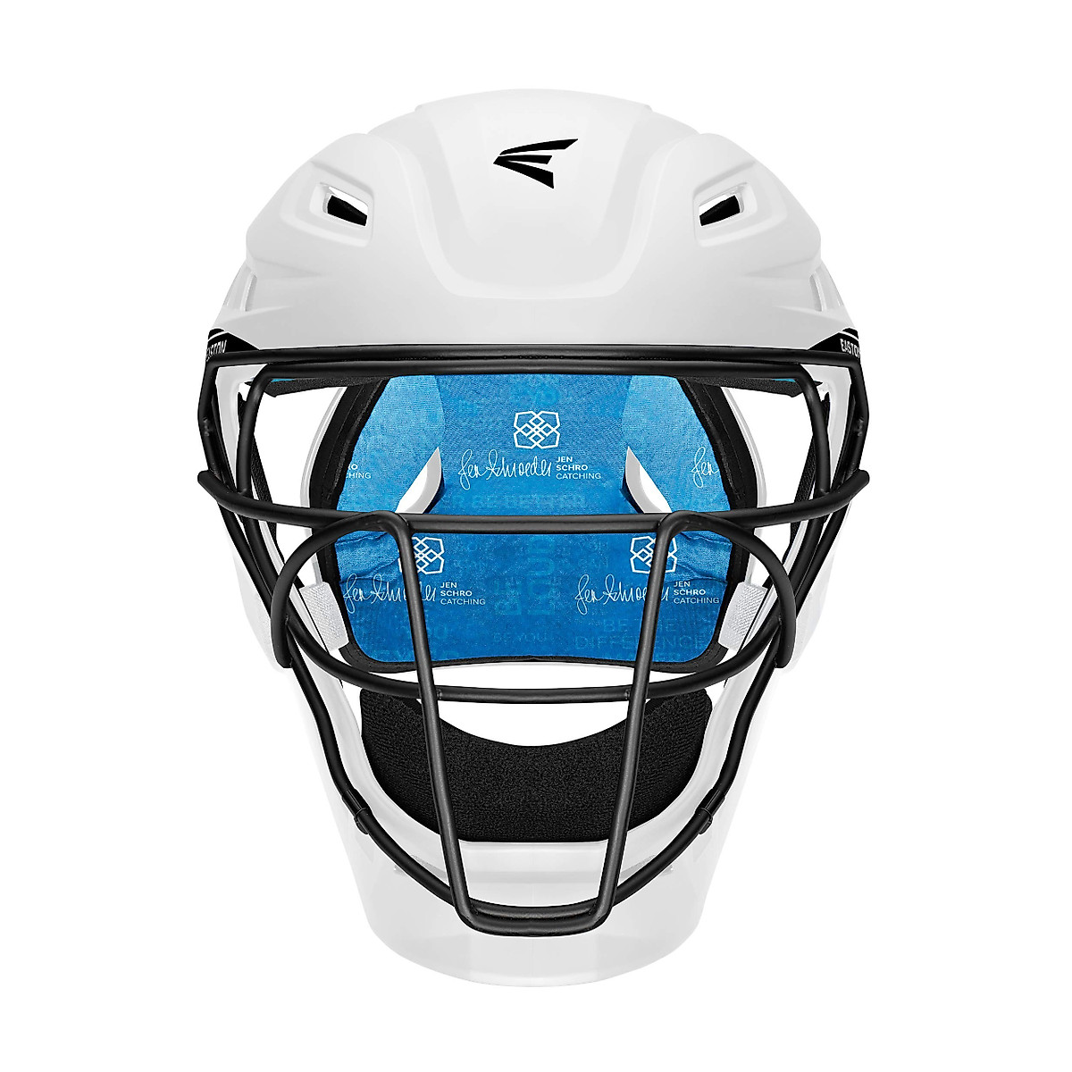 Easton | JEN SCHRO THE VERY BEST Softball Catcher's Helmet | Large | White