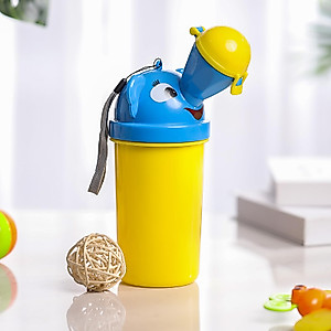 Gadpiparty Portable Baby Child Potty Urinal Emergency Urinal Toilet Upgrade Baby Boy Portable Potty Kid Potty Pee Training for Child Kid Toddler Car Travel and Camping