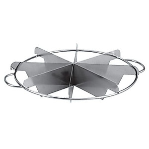 Johnson-Rose 18/8 Stainless Steel Pie Cutter, 6 Cuts