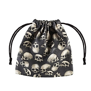 Q-Workshop Skull Fullprint Dice Bag
