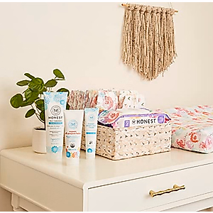 The Honest Company Organic All-Purpose Balm Certified Organic Plant-Based Hypoallergenic Skin Care, 3.4 Ounces and The Honest Company Diaper Rash Cream, 2.5 oz.