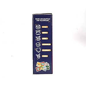 Nene Toys Wooden Block Stacking Game – 4-in-1 Tumble Tower Family Board Game with Building Blocks, Cards and Dice – African Safari Educational Wooden Toy for Kids 3-9 Years Old About Animals