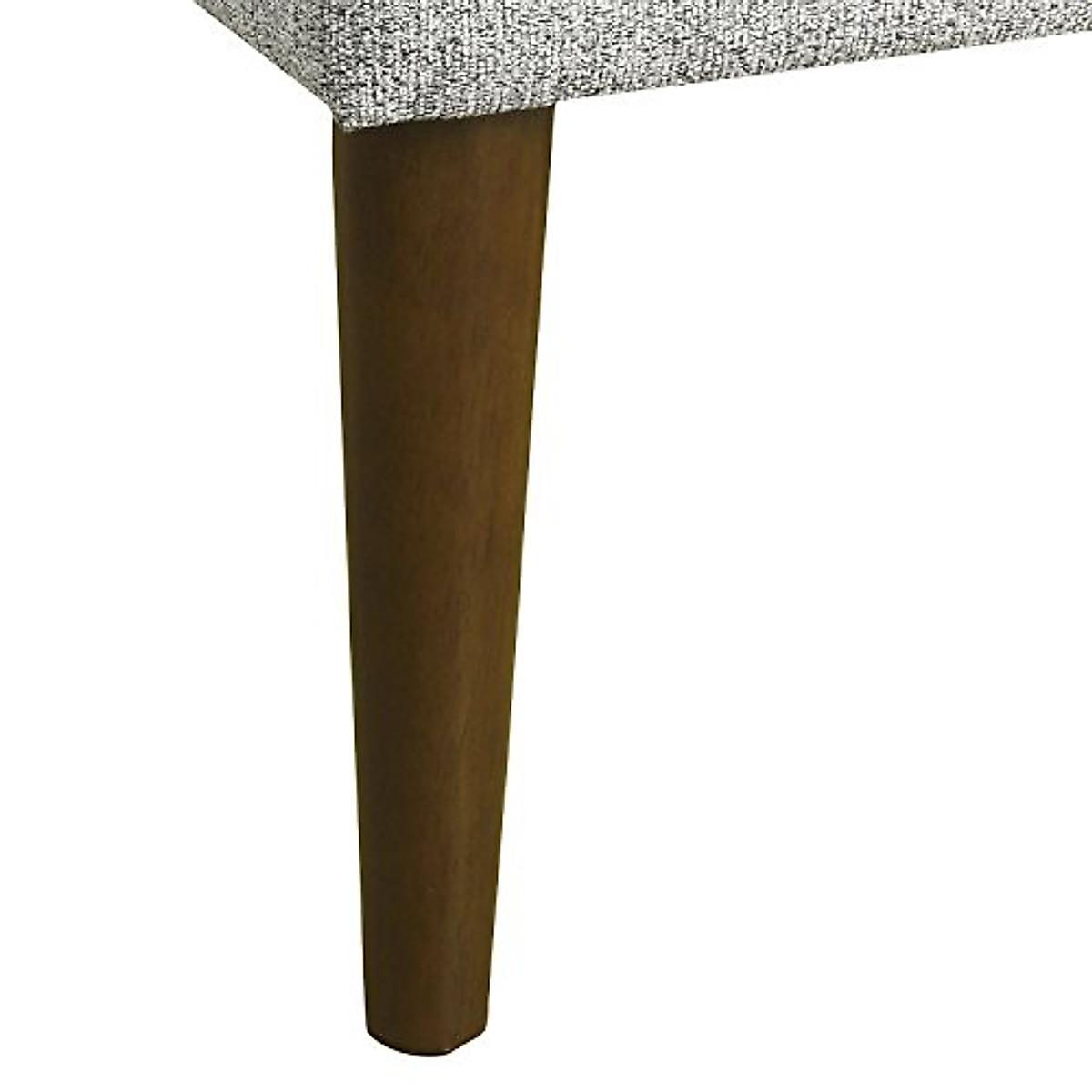 Spatial Order Home Decor | K8086-F2232 | Kaufmann Collection Modern Storage Ottoman Bench | Large Ottoman Bench with Storage for Living Room & Bedroom, Ash Grey