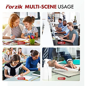 Forzik 245XL 246XL Ink Cartridge for Canon PG-245XL CL-246XL, Higher Yield Compatible with Canon Pixma MX490 MX492 MG2522 TS3100 TS3122 TS3300 TS3322 TS3320 TR4500 TR4520 TR4522 MG2500 Printer