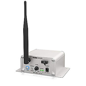 Klark Teknik AIR LINK DW 20T 2.4 GHz Wireless Stereo Transmitter for High-Performance Stereo Audio Broadcasting