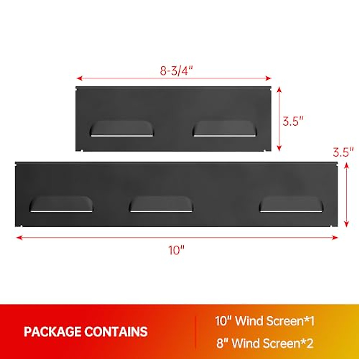 Wind Screen for Blackstone 17 Inch Griddle,Waterproof Wind Guards Blackstone Griddle Accessories,Compatible with Rear Grease Cup, Hood and Side Shelf