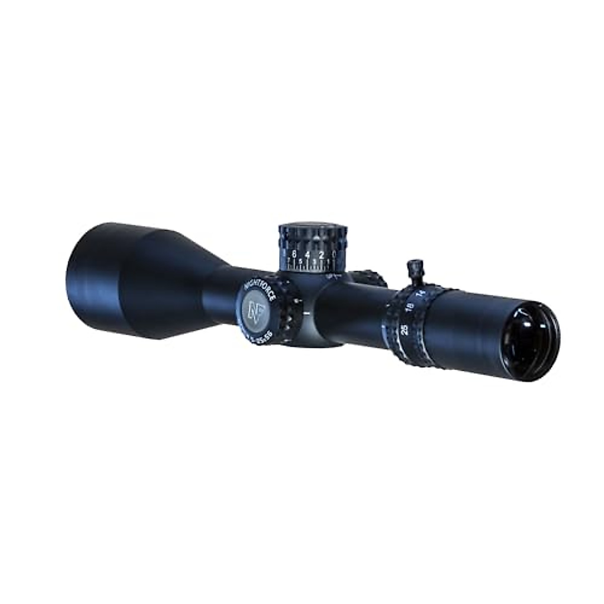 NIGHTFORCE ATACR 5-25x56mm ZeroStop Digillum Illumination Second Focal Plane (F2/SFP) 34mm Tube Hunting Gun Scope, Moar Reticle