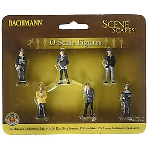 Bachmann Industries Miniature O Scale Figures Businessmen Train (6 Piece)