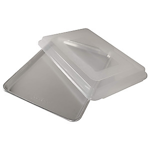 Nordic Ware Half Sheet Cover, 13 by 18 Inch, Clear