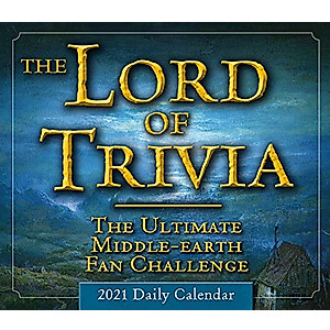 2021 The Lord of Trivia The Ultimate Middle Earth Fan Challenge Boxed Daily Calendar