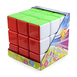 ZY-Wisdom Super Cube 3x3x3 Big Cube Stickerless Speed Cube 18cm Large Cube Puzzle Magic Cube Toy