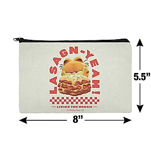 GRAPHICS & MORE Garfield Living the Dream Pencil Pen Organizer Zipper Pouch Case