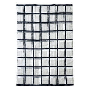 XLNT Blue Large Kitchen Towels (3 Pack) - 100% Cotton Dish Towels | 20" x 28" | Ultra Absorbent Dishcloths Sets of Hand Towels/Tea Towels for Everyday Scrubbing | Quick Drying Kitchen Washcloths