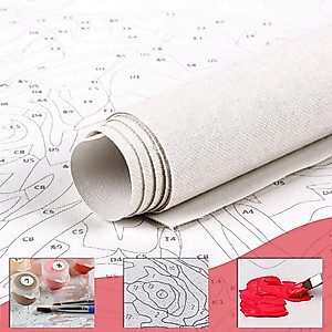 SKRYUIE Paint by Numbers Christmas for Adults, Acrylic Oil Painting by Numbers Kits for Beginner with Paintbrushes Brushes Paintwork Art Canvas for Home Decor 16x20 inch / 40x50 cm B1155