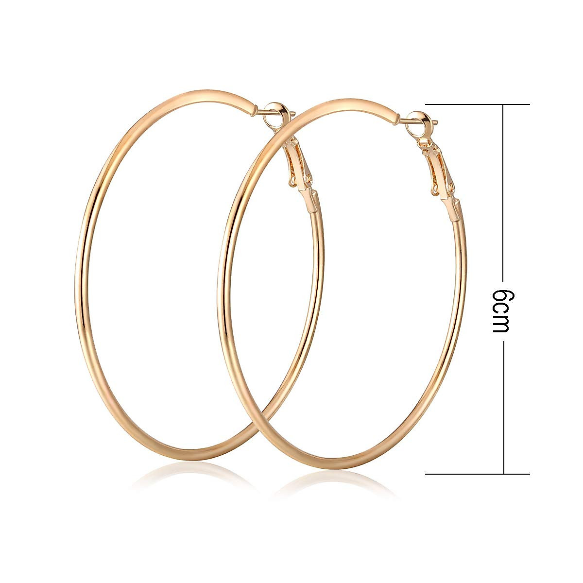 Starain 12 Pairs Gold Hoop Earrings for Women Long Layered Leaf Earrings Vintage Statement Dangle Drop Earrings Set