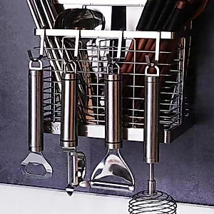 Dsjnf J Shaped Stainless Steel Hooks Wire Rack Hooks Sink Hooks Heavy Duty Hooks for Kitchen Bedroom Office Wire Rack Hanger Accessories -16PCS