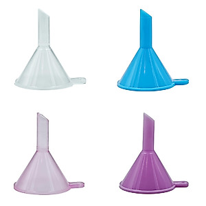 Tiny Small funnels for Filling Small Bottles Capsules Powder Mini Perfume Funnel (8 Pack)