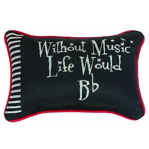 Manual Woodworker Keynote Collection, Take Note Word Pillow, 12.5 X 8.5-Inch