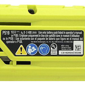 RYOBI 18-Volt ONE+ Cordless Reciprocating Saw (No Retail Packaging/Bulk Packaging) (Bare Tool, P519)