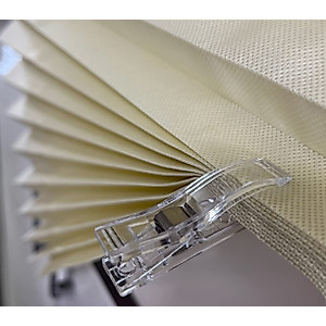 YGNNIU 12 Clips for Pleated Shades Window Shade Clips Shade