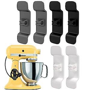 6 Pack Cord Organizer for Kitchen Appliances, Self Adhesive Cord Holder Cord Organizer Cord Wrap Kitchen Organizers Storage for Mixer, Air Fryer, Keep Your Kitchen Appliances Cord Tidy