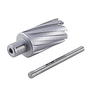 ACTOOL 1-1/2'' Diameter x 2'' Depth of Cut Carbide Tipped TCT ANNULAR Cutter with 3/4'' Weldon Shank