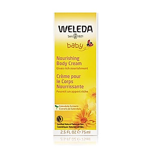 Weleda Calendula Body Cream, 2.5 Fluid Ounce