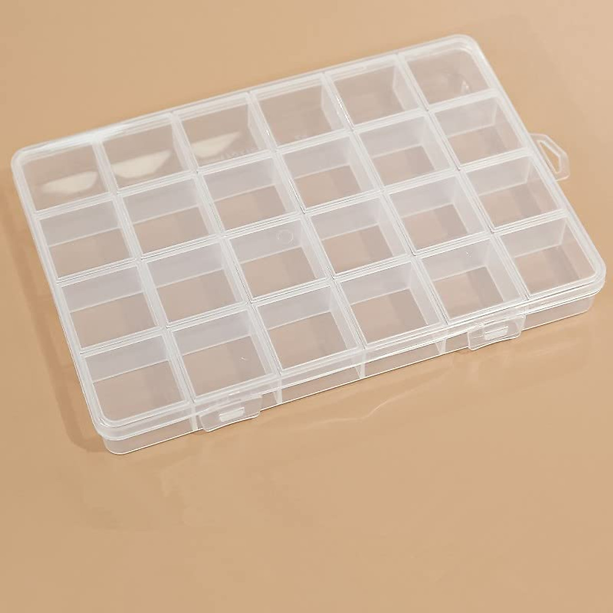 iNoDoZ Dividers Craft Tackle Organizer Storage Containers Box Clear Jewelry Storage Box Detachable Case Craft Beads Organizer Blanket Storage Container