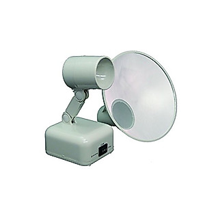 Floxite 15X Supervision Magnifying Mirror Light, Dove White