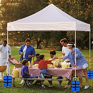 Jorohiker Canopy Weight Bags Set of 4, 1680D Heavy Duty Leg Canopy Weights Sand Bags for Pop up Canopy Tent,Instant Outdoor Sun Shelter Canopy,Patio Umbrella