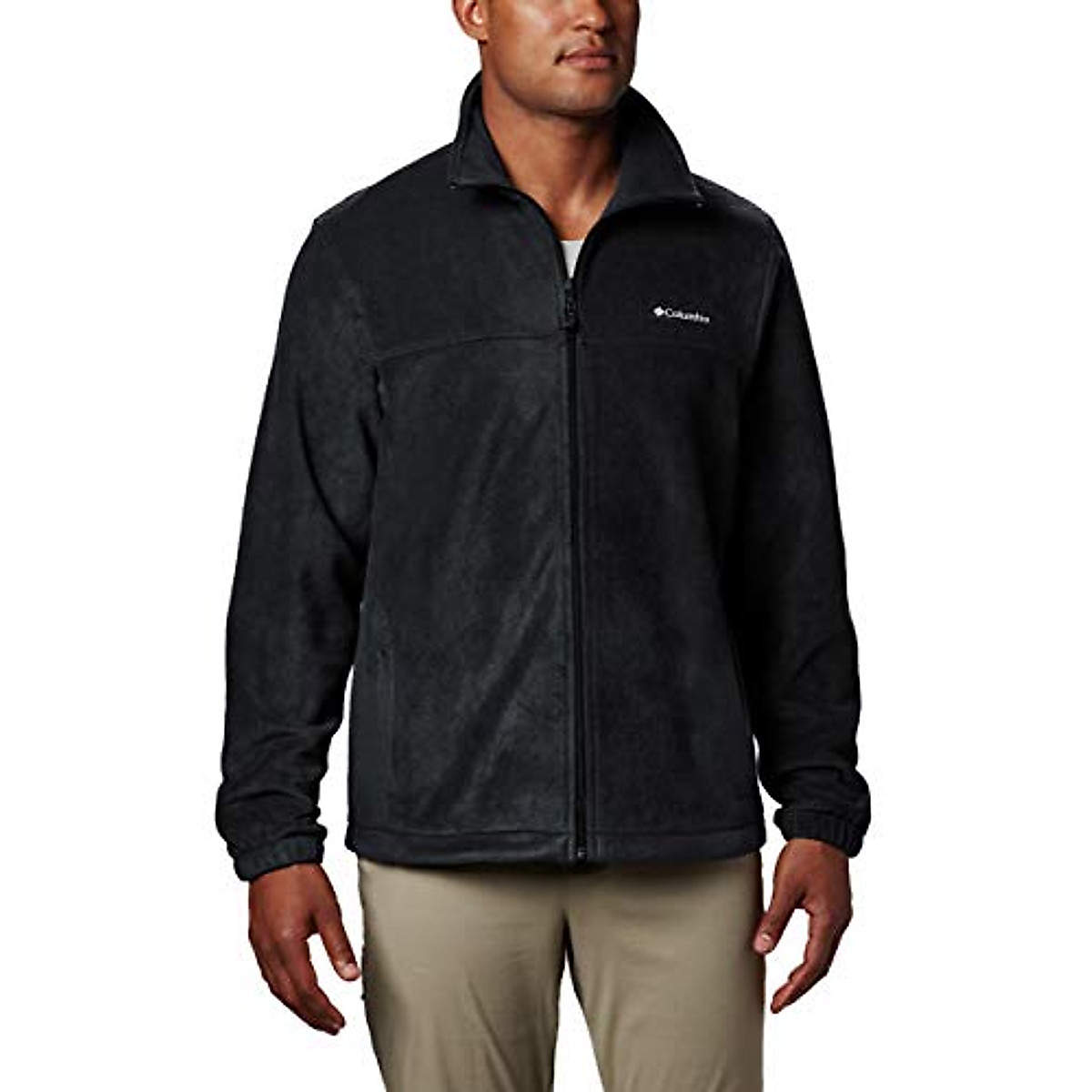 Columbia Men's Steens Mountain 2.0 Full Zip Fleece Jacket, Black, Medium