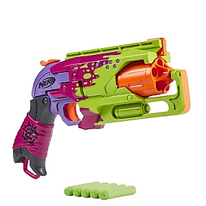 Nerf Zombie Strike Hammershot Blaster, Splatter (Amazon Exclusive)