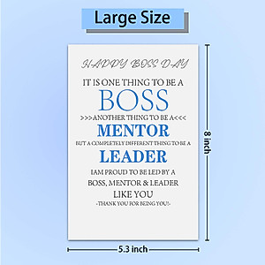 Hincoo Employee Appreciation Gifts, Bosses Day Gifts For Women, Boss Lady Gifts For Women, Bosses Day Gifts For Men, Boss Day Card, Bosses Day Card, National Boss Day Gifts, Best Boss Gifts For Men