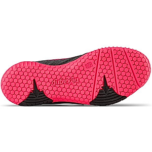 Salming Women's Hawk Squash/Handball Indoor Sports Shoes, Gunmetal/Pink, 9