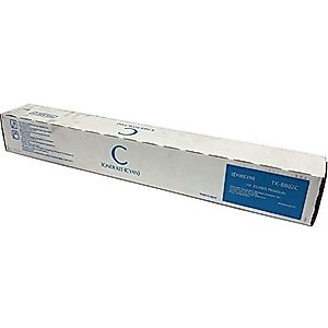 Kyocera 1T02RR0US0 Model TK-8802C Cyan Toner Cartridge For use with Kyocera ECOSYS P8060cdn A3 Color Laser Printer, Up to 20000 Pages Yield at 5% Average Coverage