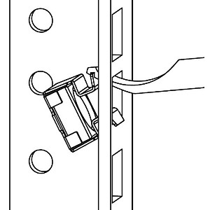 Cage Nut Insertion Tool for 3/8" Square Hole Rack Rail (4HARCNITOOL)