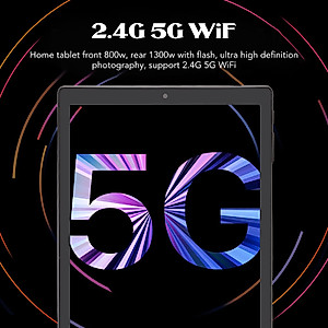 Septpenta 10.1 Inch Tablet with Deca Core CPU Processor, Dual Anti Blue Light, C Type Port Charging, Dual Sim Dual Standby, Multi Language Support for Movies, Videos and Games(USA)