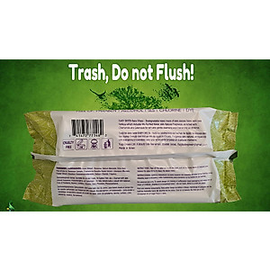 Biodegradable Baby Wipes Natural Perfume – Pack (6 Packs of 72) 432 – 99% Pure Water Plastic Free Moist Newborn Diaper Wipes, Wet Wipe for Babies & Adults Sensitive Skin