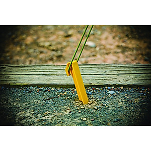 Camco 51045 ABS Tent Pegs, Pack of 6-9"