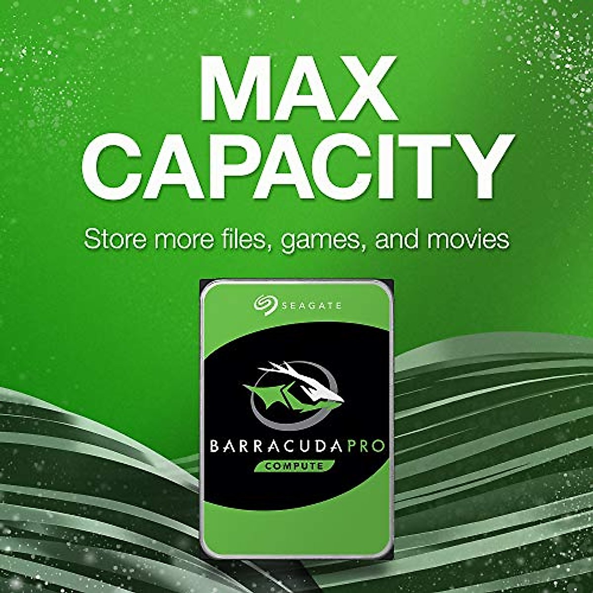 Seagate BarraCuda Pro 10TB Internal Hard Drive Performance HDD – 3.5 Inch SATA 6 Gb/s 7200 RPM 256MB Cache for Computer Desktop PC, Data Recovery (ST10000DM0004)