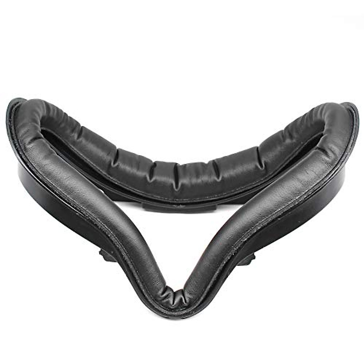 VR Facial Interface Bracket PU Leather Foam Face Pad Replacement Protective Lens Cover for Oculus Quest 2 VR Headsets Comfortable Sweat-Proof