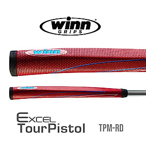 Winn 2016 Tour Pistol Red Golf Putter Grip (
