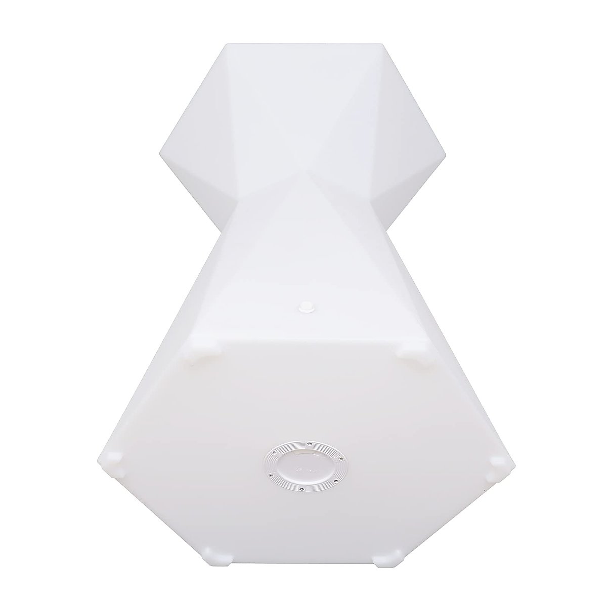 AKaSping LED Bar Table 19" Cocktail Tables with Remote Control 16 RGB Changing-Color Pub Table Hexagon Bistro Coffee Table Outdoor Light Up Bar Table Light Up Furniture