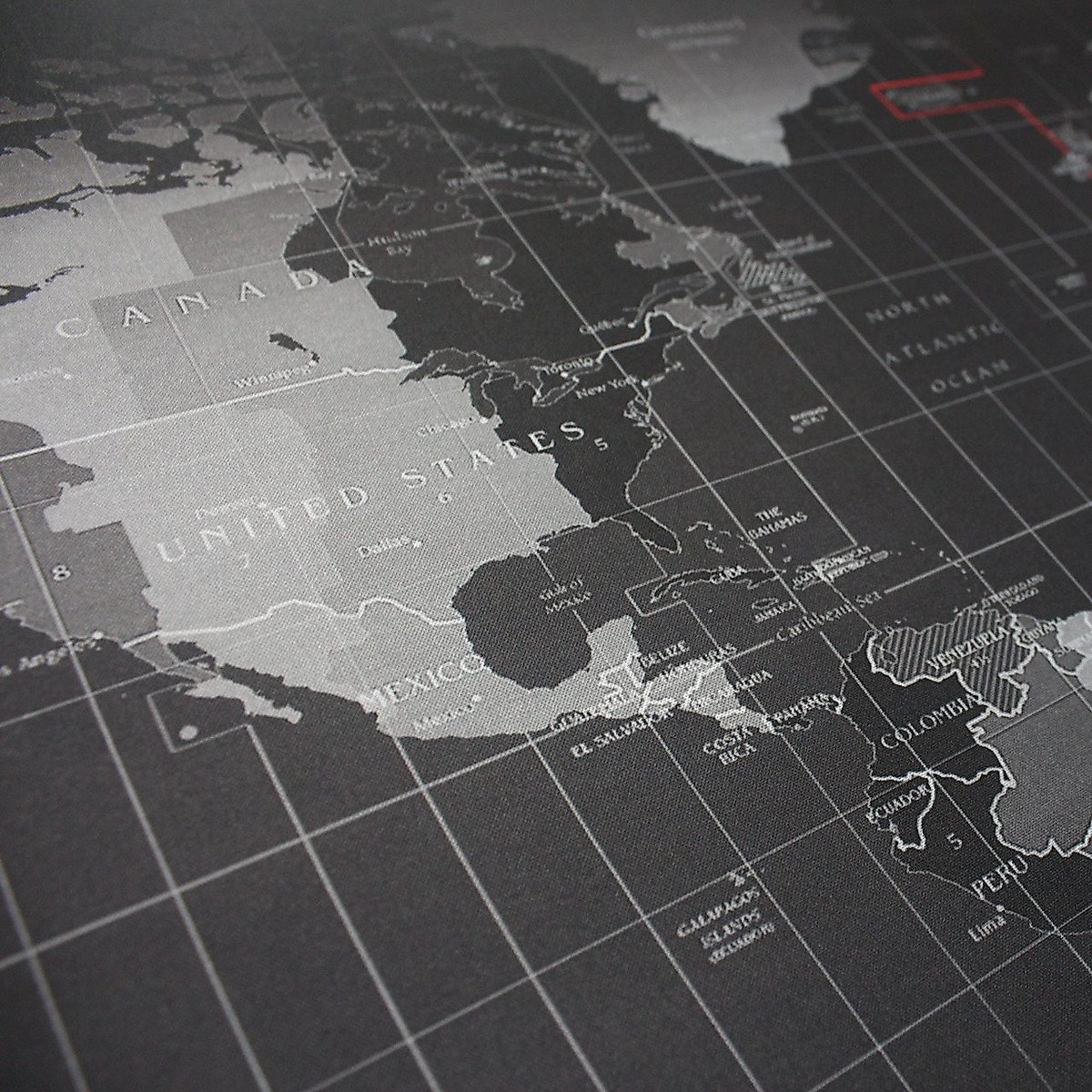 Benvo Extended Mouse Pad Large Gaming Mouse Pad- 35.4x15.7x0.12 inch Computer Keyboard Mouse Mat Non-Slip Mousepad Rubber Base and Stitched Edges for Game Players, Office, Study World Map Design