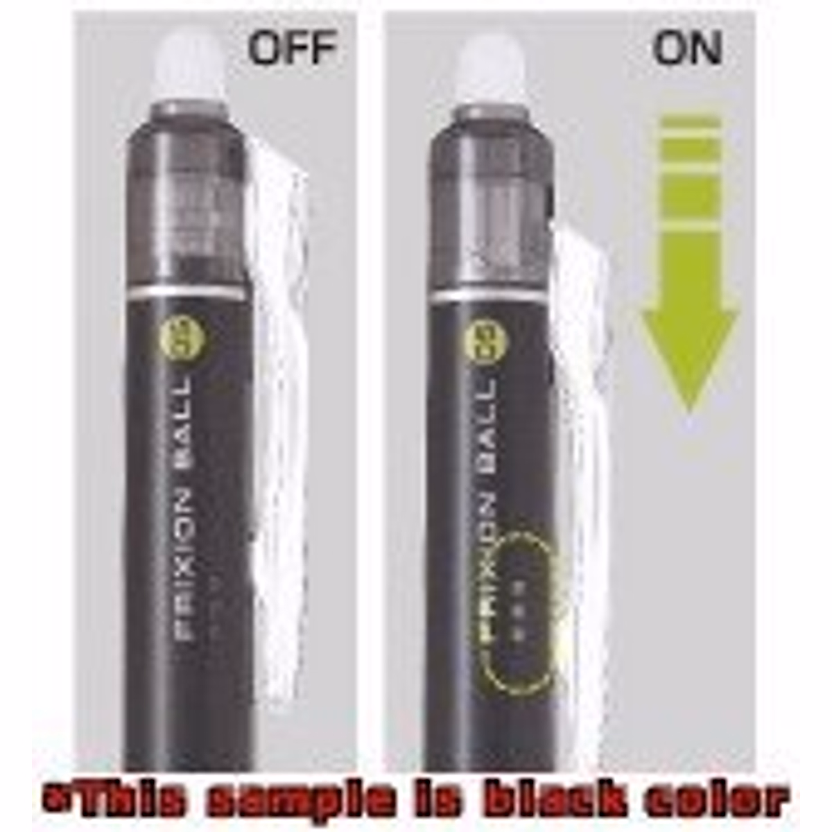 Pilot FriXion Ball Knock Retractable Erasable Gel Ink Pens, Extra Fine Point 0.7mm, Orange Ink, 3 Pens & 6 Refills Value Set